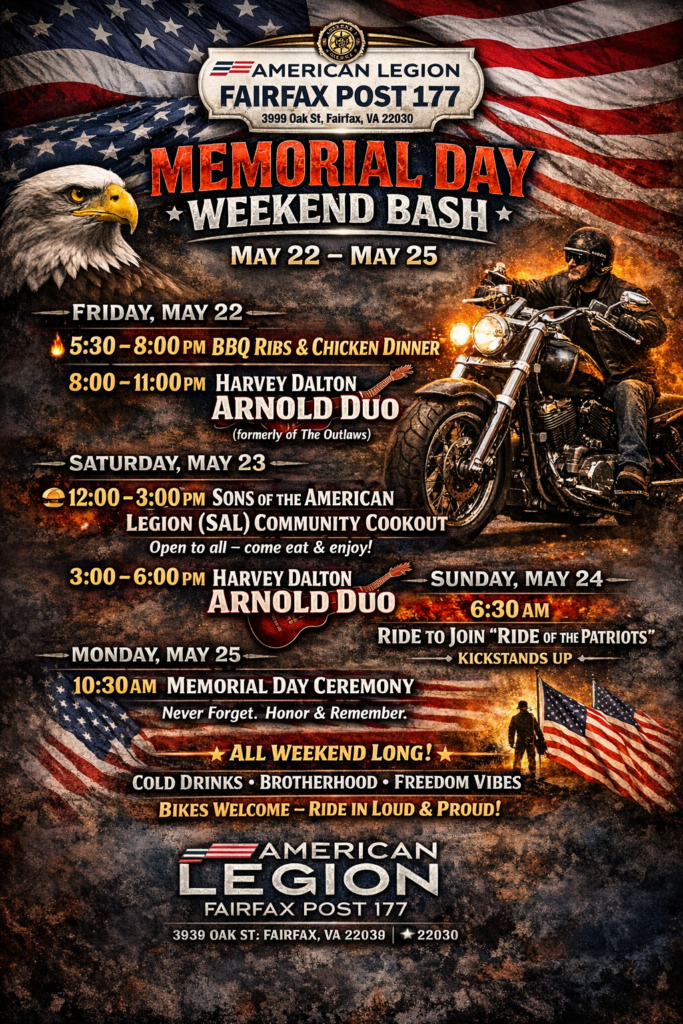 Memorial Day Weekend 2026